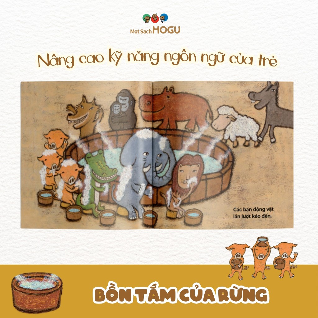 Book - The Bath of the Forest - Japanese ehon comics for children from ...