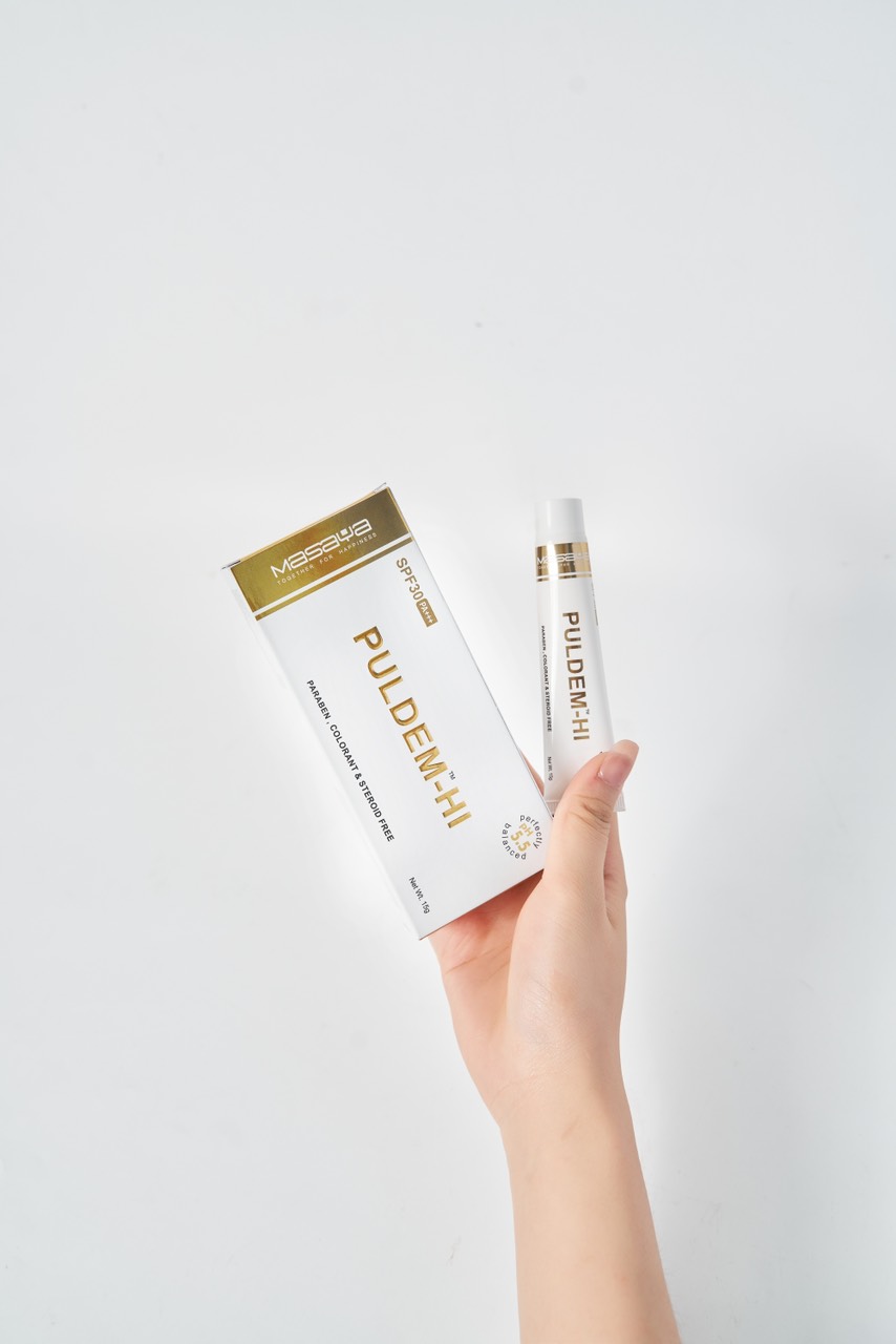 Masaya PULDEM HI CREAM Brightens Skin, Reduces Dark Spots and Dark ...