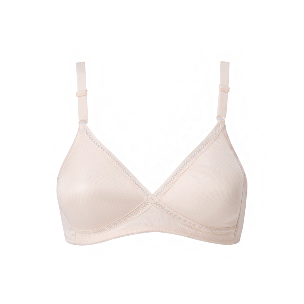 Triumph Corsina women's thin, wire-free bra 01 in Leather color ...