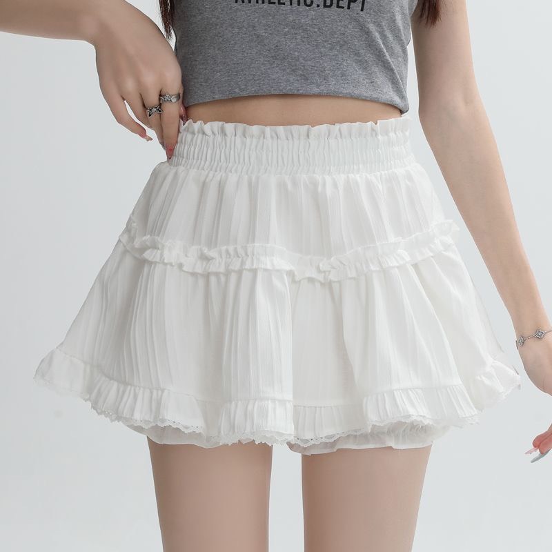 Bella Skirts Spread 3-storey Elastic Waistband With Lace Protection ...