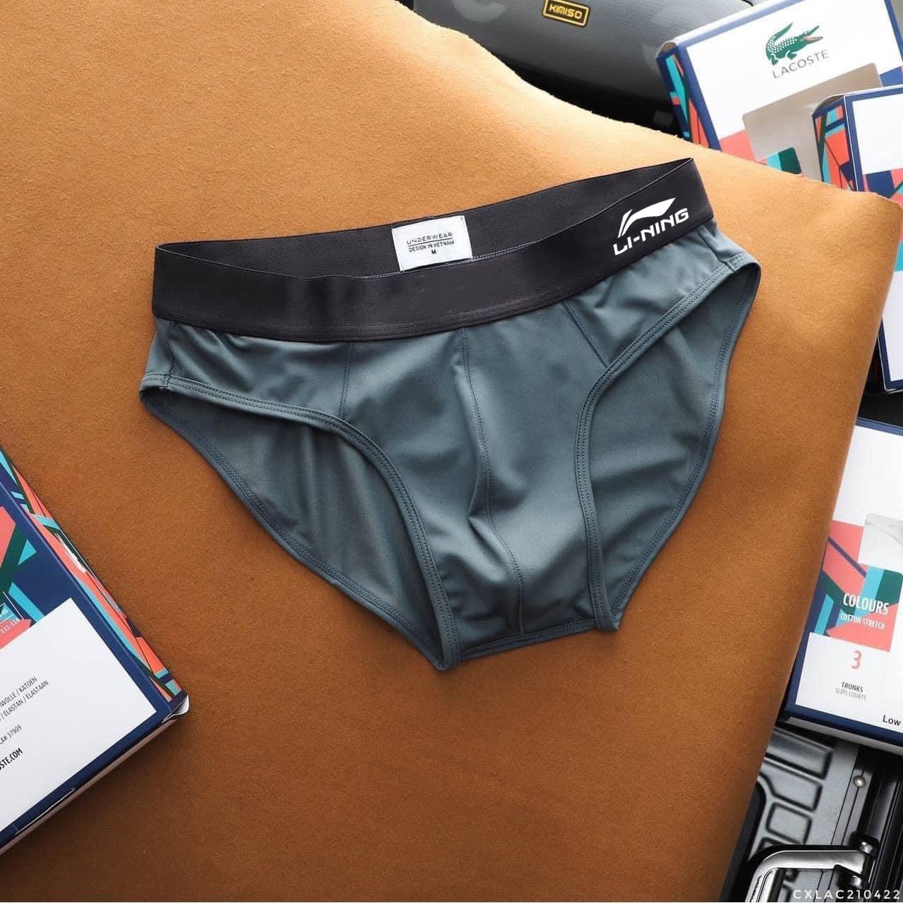Box of 4 Ll.Nlng Cold Elastic Triangle Men's Underwear, 4-Way Stretch ...