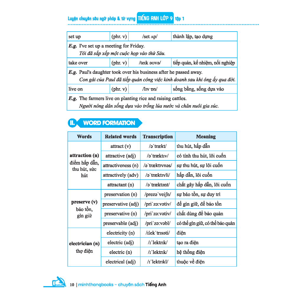 Book - Intensive Practice of English Grammar and Vocabulary Grade 9 ...