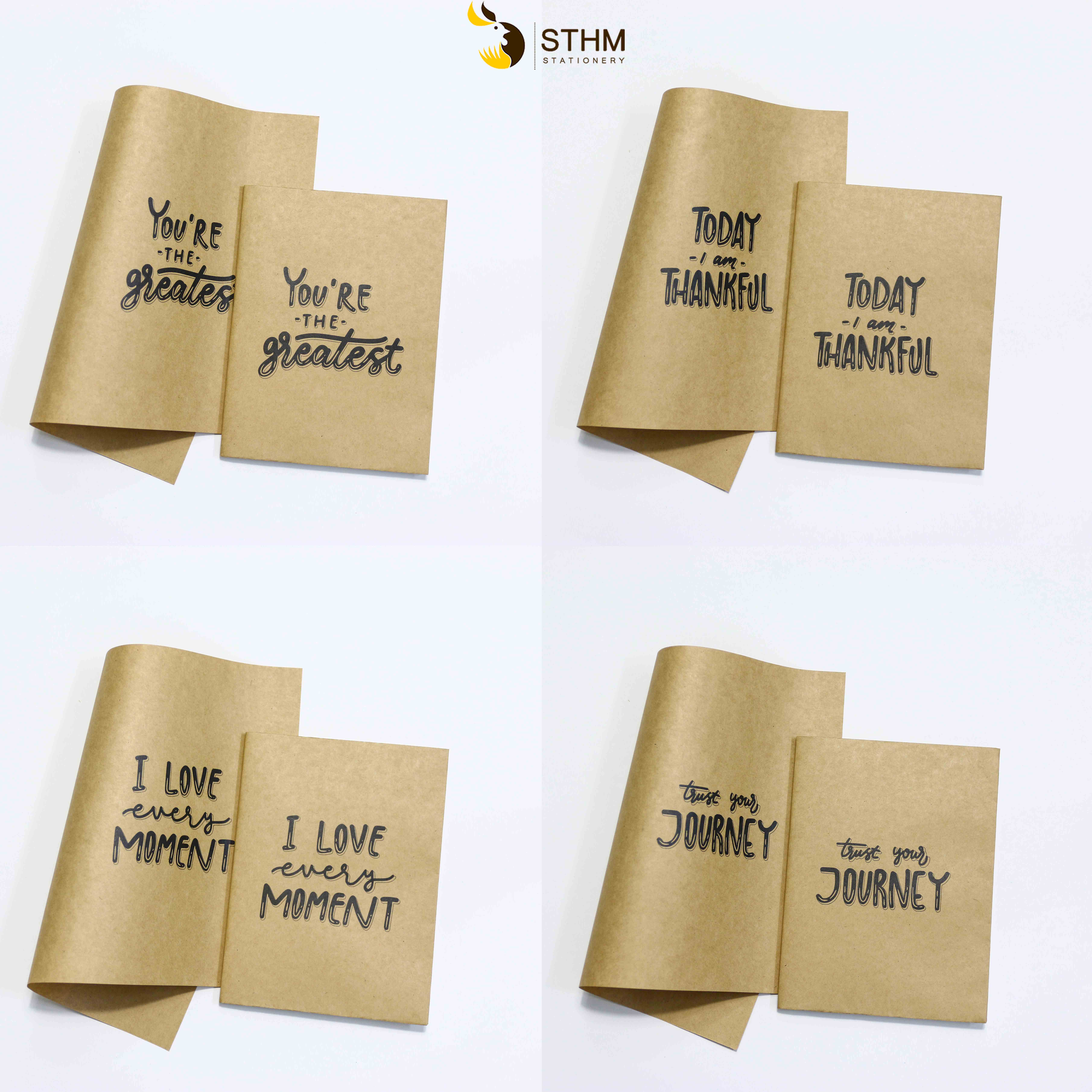 Notebook paper - Basic - High quality kraft paper - STHM stationery ...