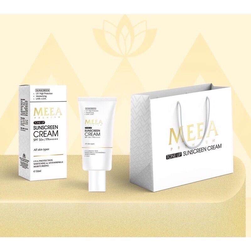 Meea Organic Tone Lifting Sunscreen SPF 50/PA+++50ML | Shopee Malaysia