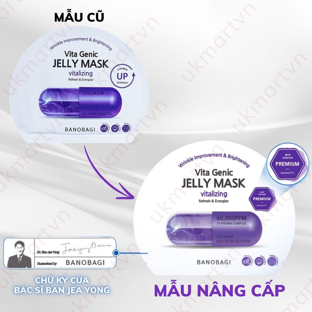 Banobagi Vita Genic Jelly Mask 30ml | Shopee Malaysia