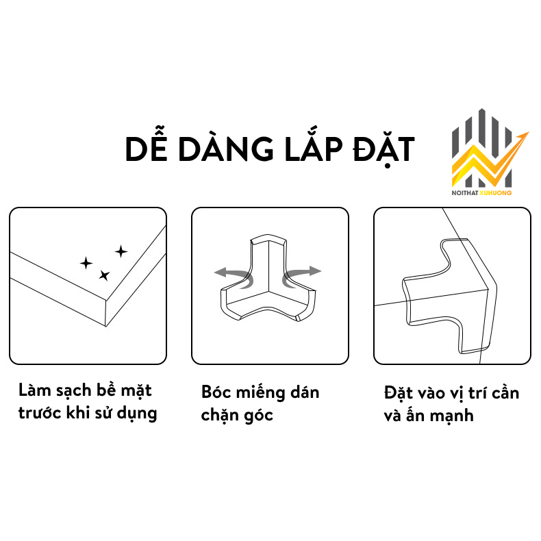 Safe Transparent Table Corner Stickers for Children Helps Avoid ...