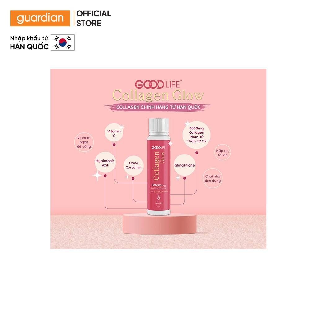 [Combo 1+1] GOODLIFE Collagen Glow Supplement Drink 3000Mg 10 Bottles x ...