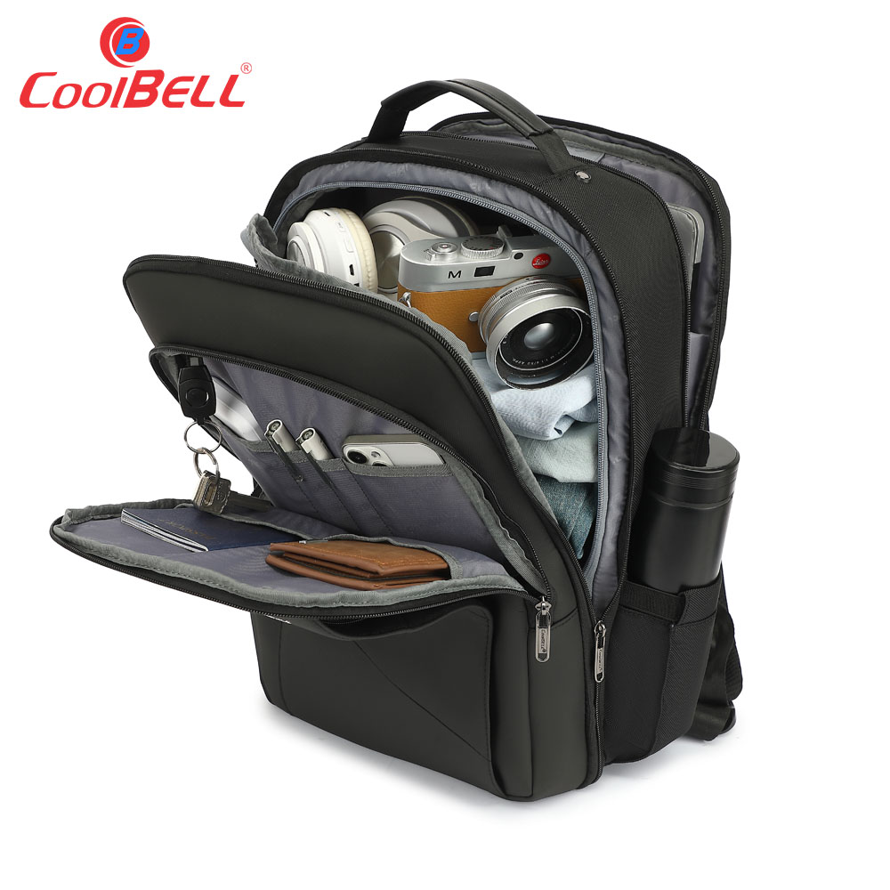 Coolbell Laptop Backpack 15.6 inch Waterproof-Many Genuine Compartment ...