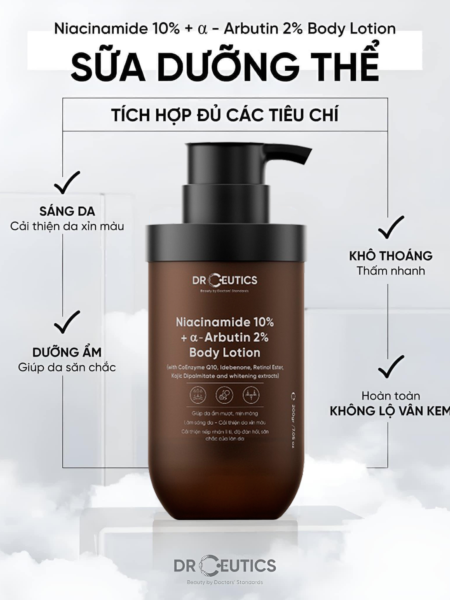 Drceutics Healthy White Body Lotion New Version 200g | Shopee Malaysia