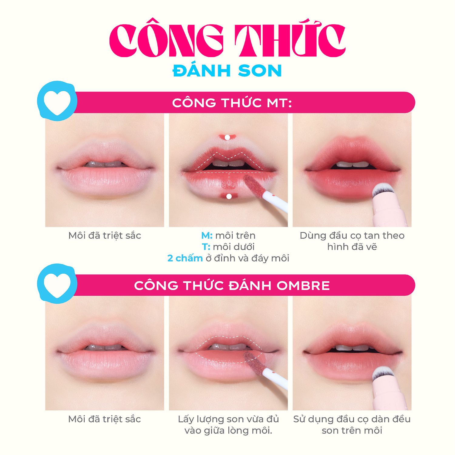 Combo Lemonade Vegan Matte Lipstick Perfect Couple Lip 3.5g, Lip Filler ...