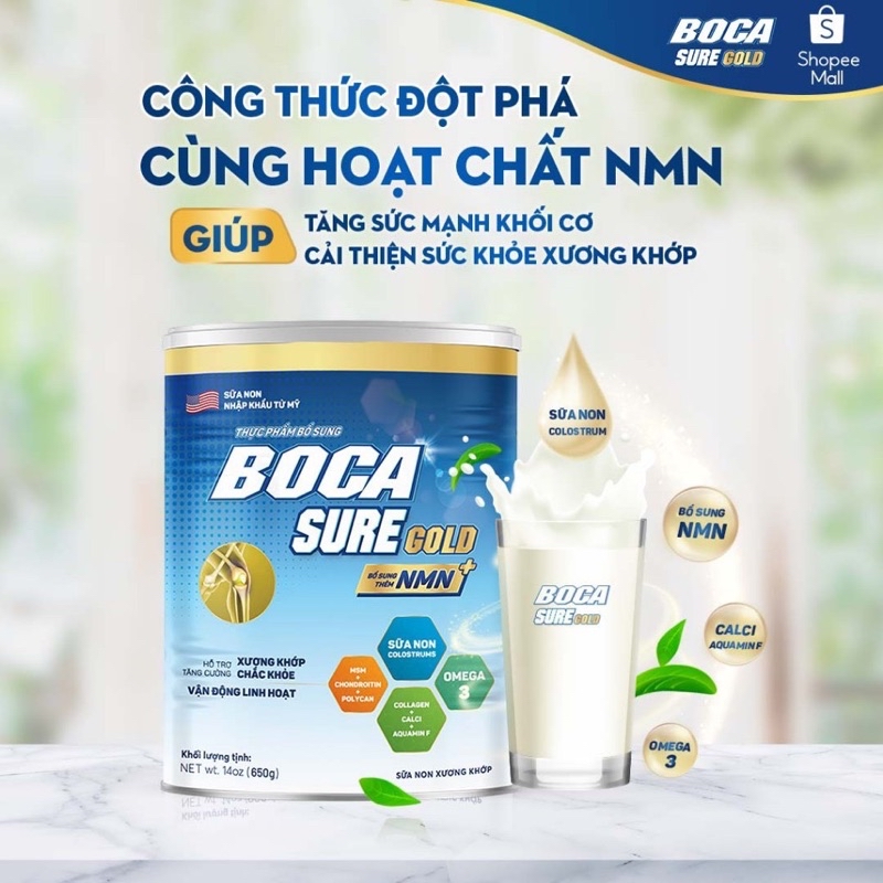 Combo 2 Cans Of Boca sure gold Osteoarthritis Colostrum Cans - 650g ...