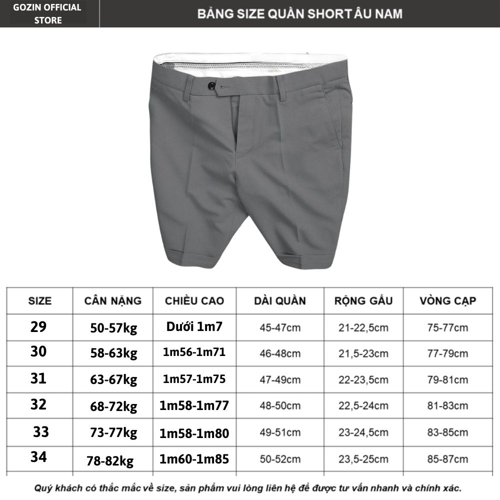 Gozin.store men's short trousers, high-end fashion, beautiful form ...