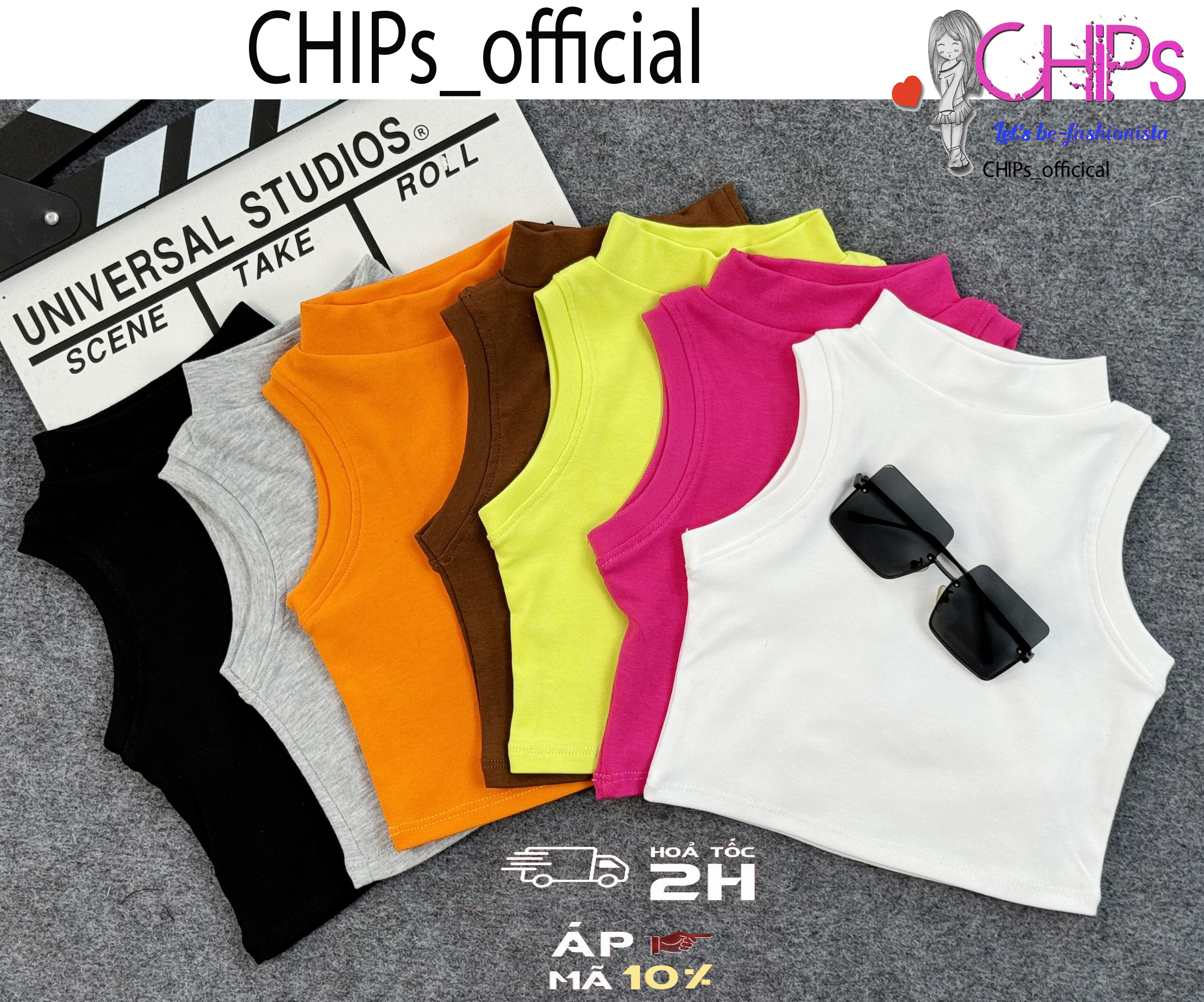 Crotop Sleeveless 3cm High Collar for Girls | Shopee Malaysia