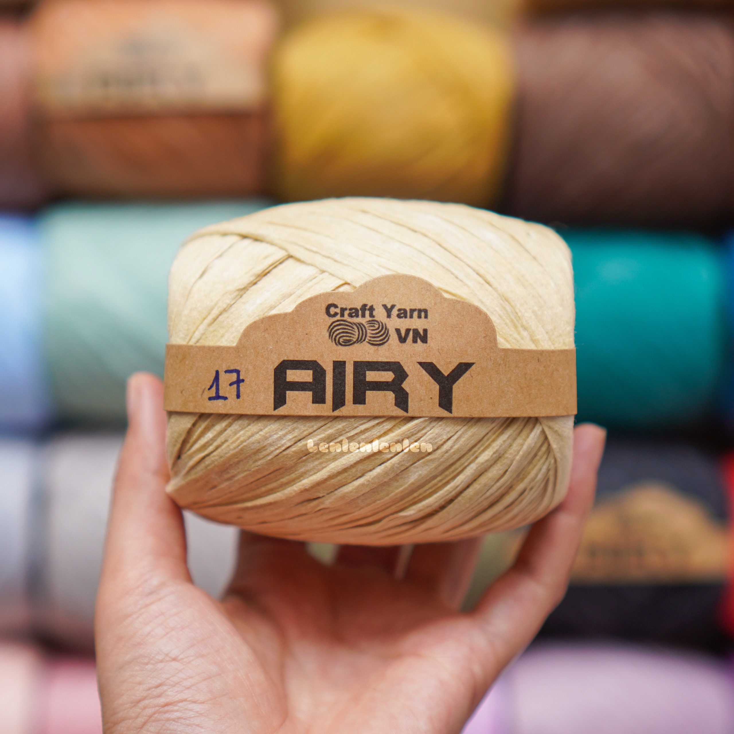 Yarn Airy Craft Paper Yarn - specializes in crocheting Bags/Summer Hats ...