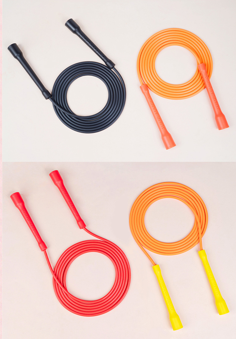 PVC Speed Jumping Rope Home Exercise Competition Anti-Slip Handle 6mm ...