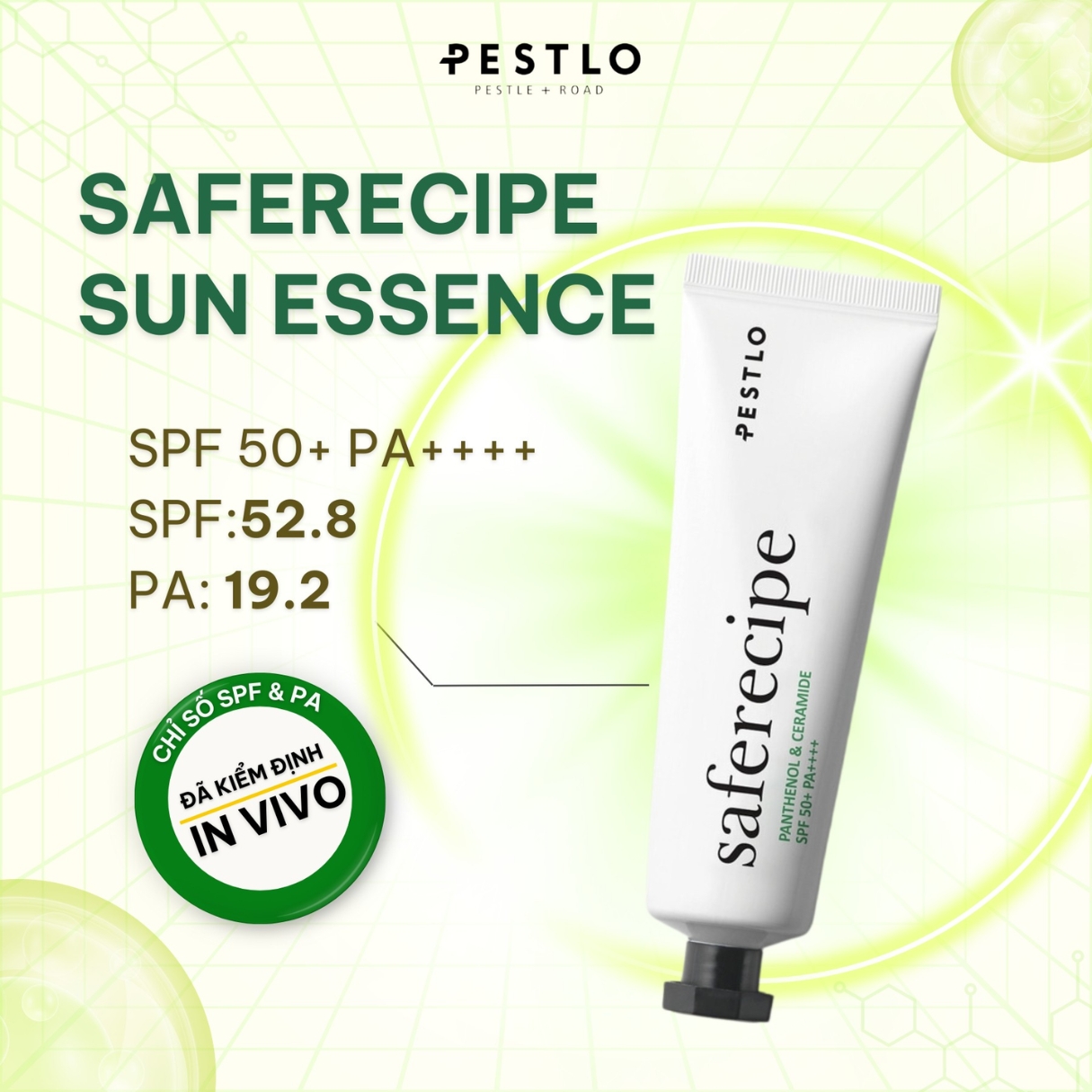 [Code K03] 76- 1C - Pestlo Safe Recipe Sun Essence SPF50 PA ...