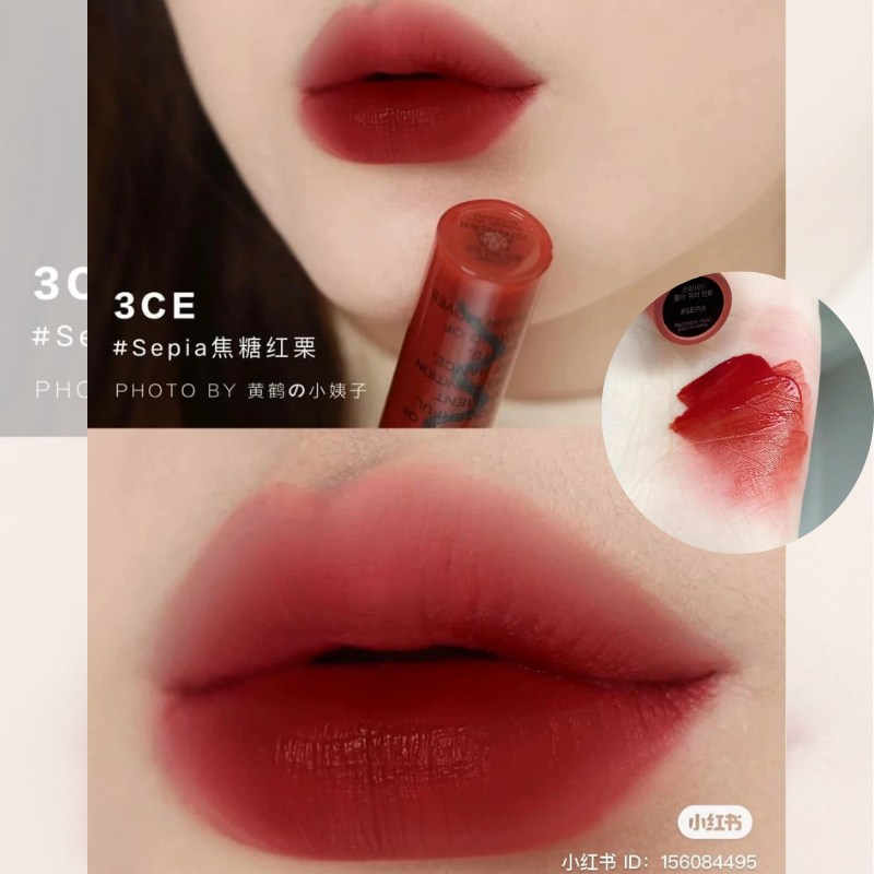[FULL Bill] 3CE Blur Water Tint matte lipstick is smooth and light on ...