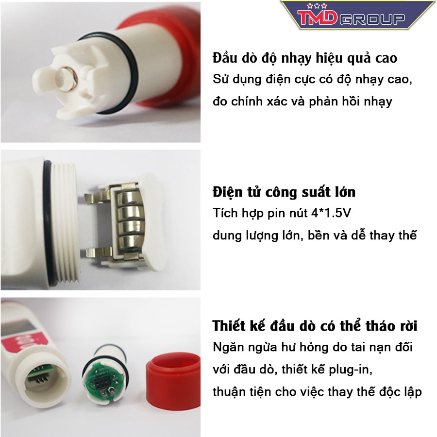 OXY Tmd water tester measures Hy-dro-gen/ORP/Temp - Checks Hy-dro index ...