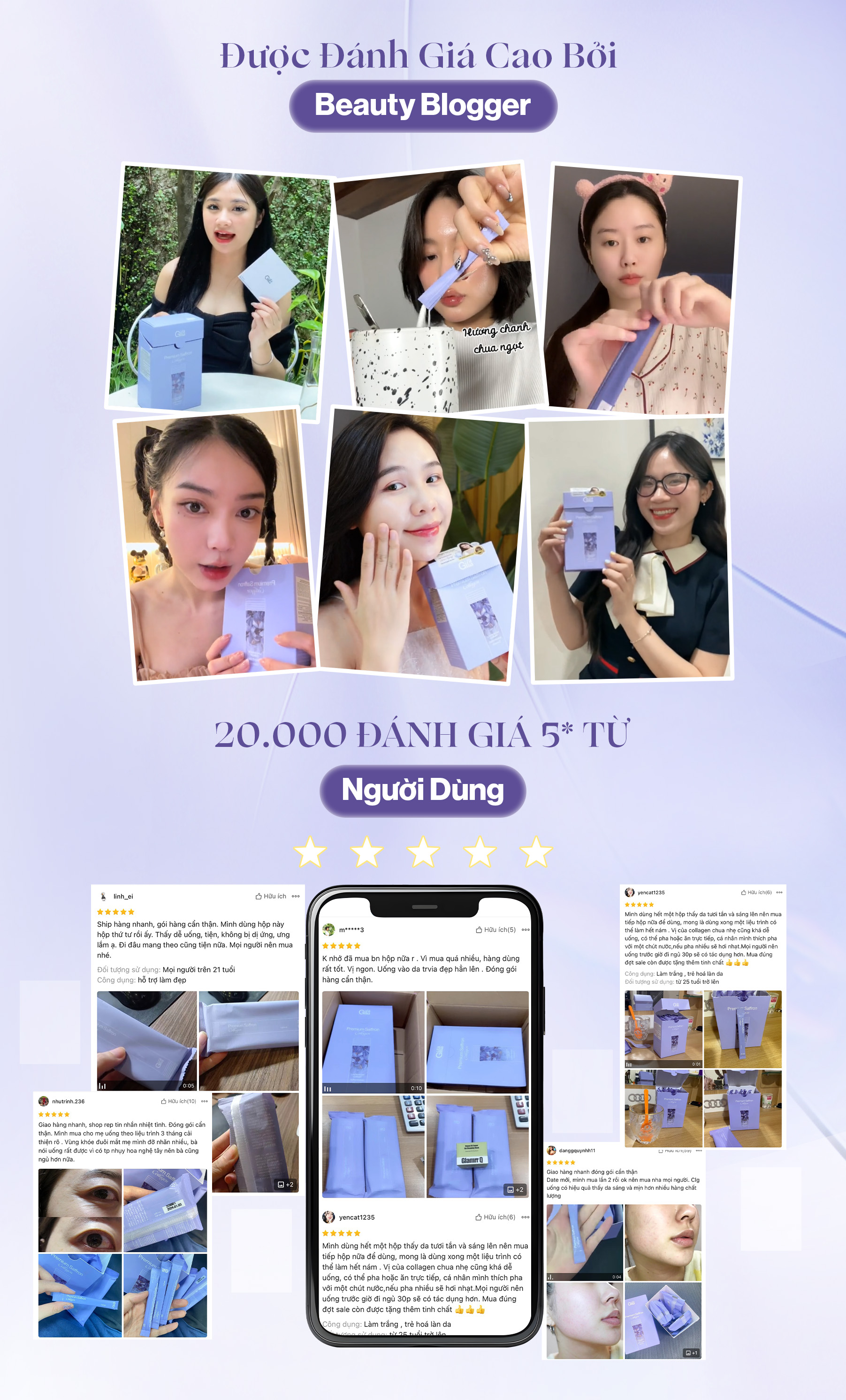 Combo of 3 Premium Saffron Collagen Food Supplement Boxes (60 Packs x ...