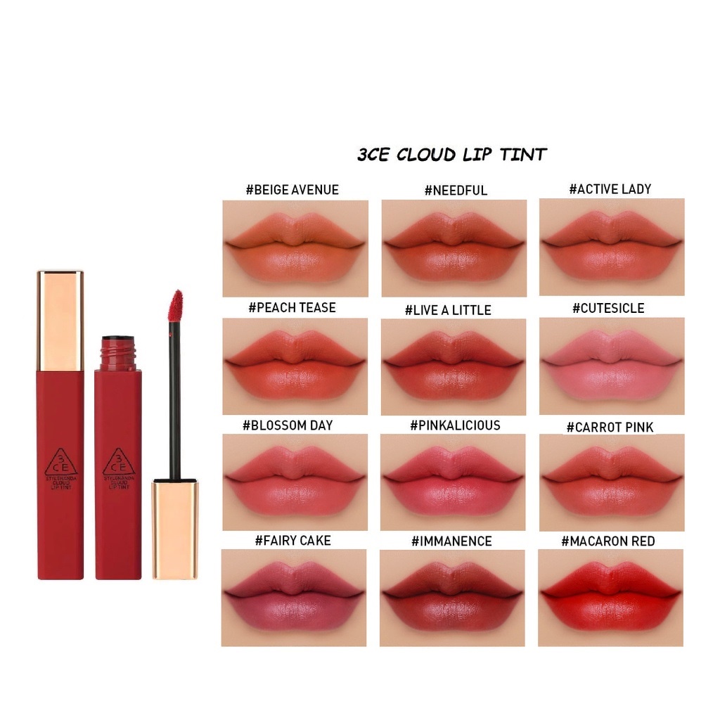 3CE Stylenanda Cloud Lip Tint 4ml | Shopee Malaysia