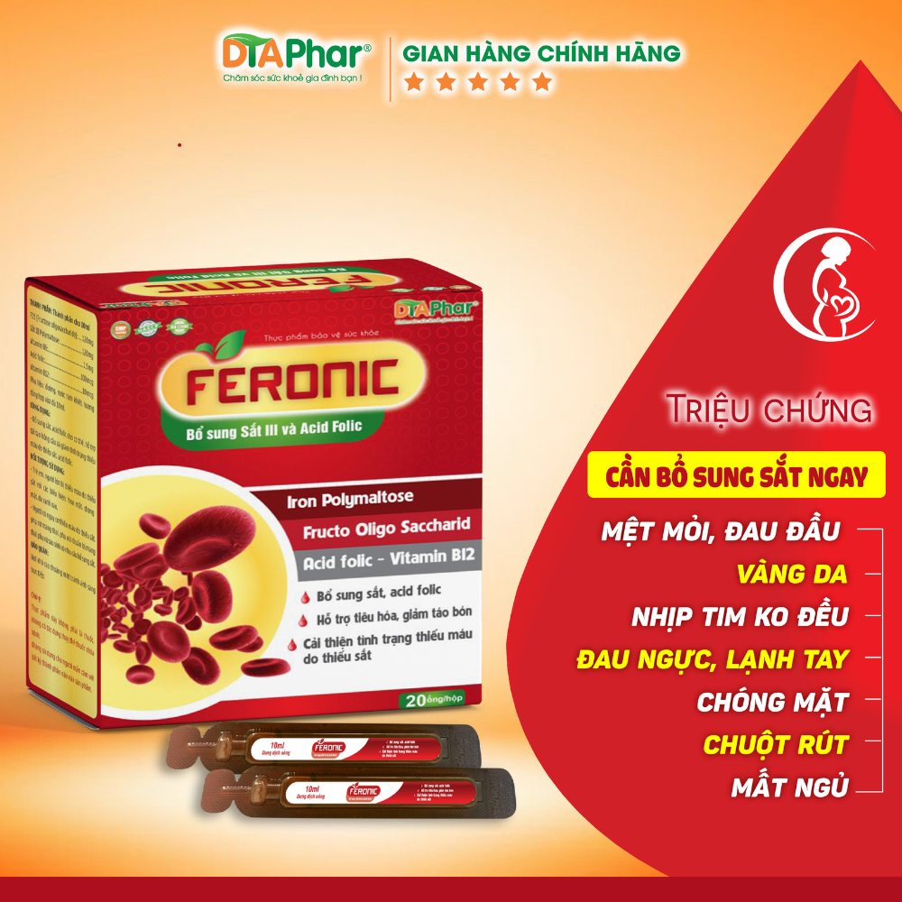 Feronic oral syrup lII iron supplement helps improve anemia caused by ...
