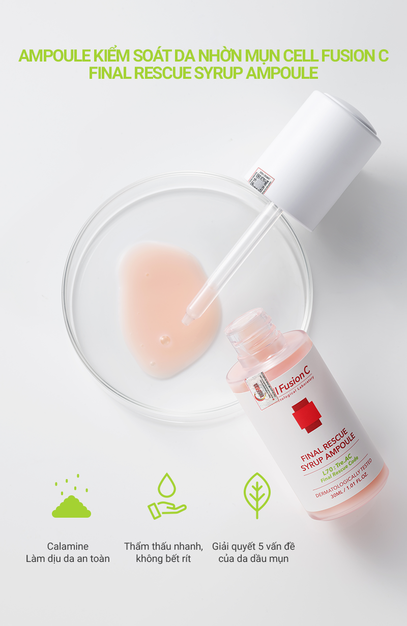 [HSD: March 20, 25] Cell Fusion C Final Rescue Syrup Ampoule (30ml ...