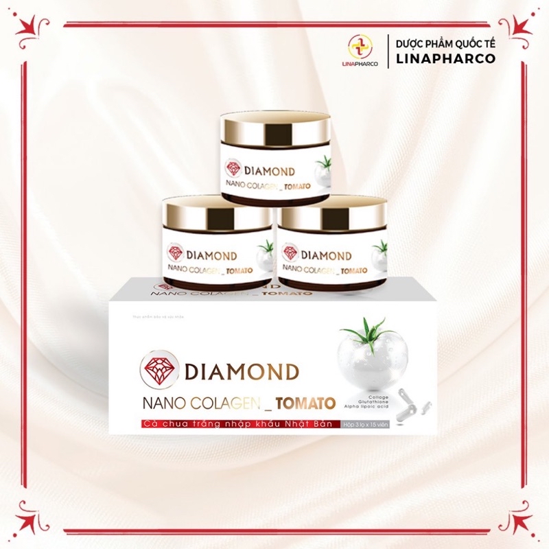 Nano Collagen DIAMOND Pills Help Supplement Collagen, Make Skin Bright ...
