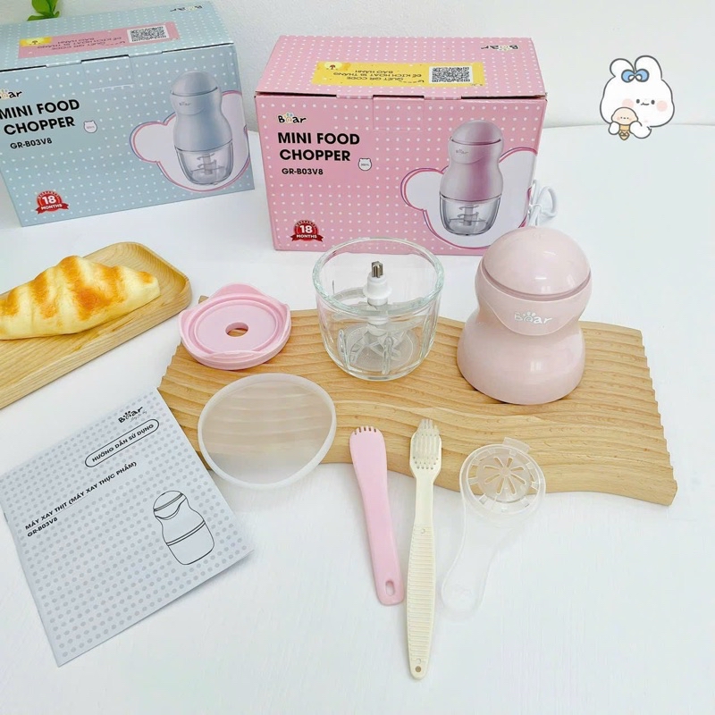 Bear Multifunctional Blender 8-blade blade GR-B03V8 (0.3L) - Blends ...