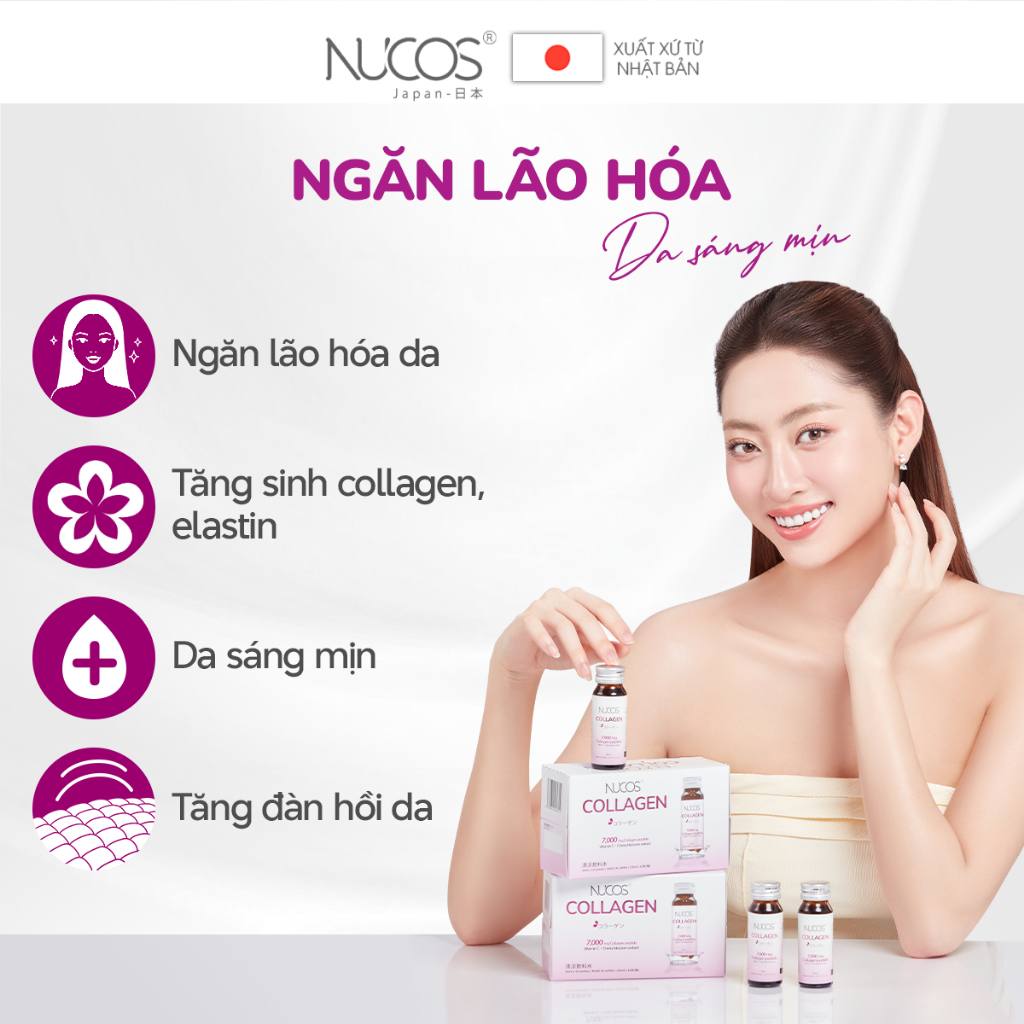 Nucos Collagen 7.000 hydrolyzed Collagen nourishes skin, brightens and ...
