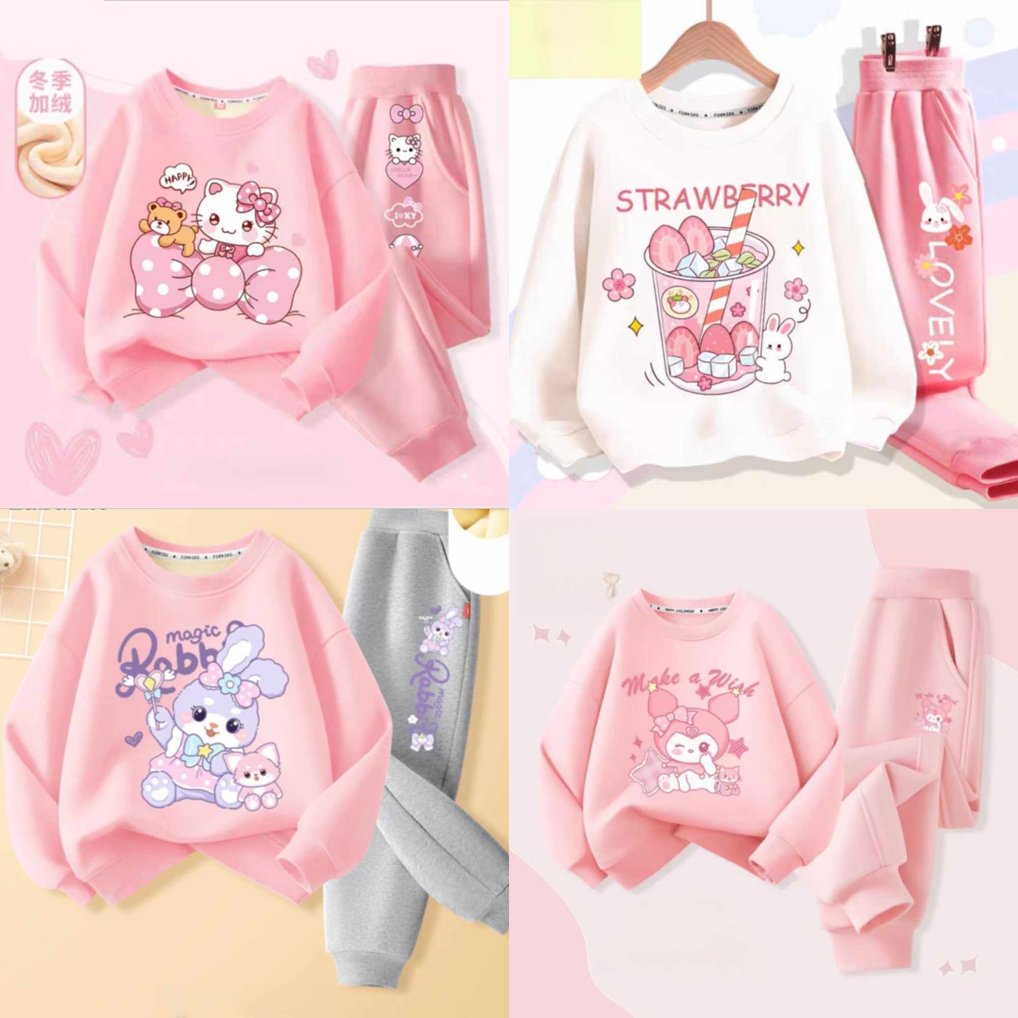 Autumn winter clothes for girls 14-44kg FALL WINTER models FOR GIRLS ...