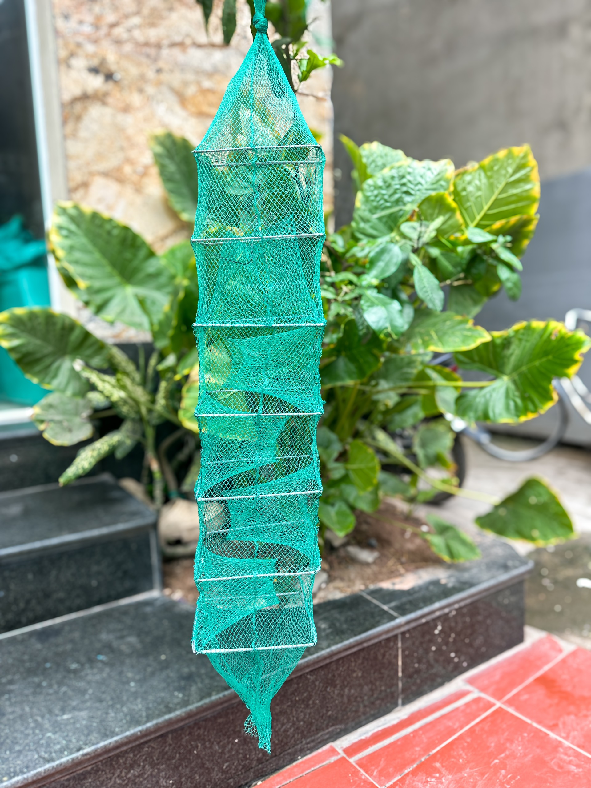 Cage for Catching Shrimp, Crab, Fish, Eel Trach, 1.5m Long, 3mm Mesh ...
