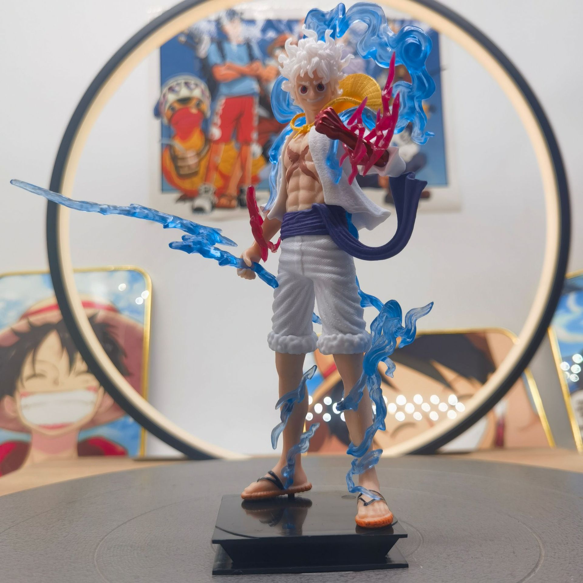 Luffy Gear 5 Model WITH LED VERSION, New Sun God Nika, Super Beautiful ...