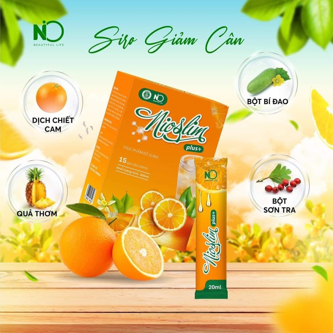 Genuine NioSlim Plus Weight Loss Syrup Helps Lose 2-5Kg | Shopee Malaysia