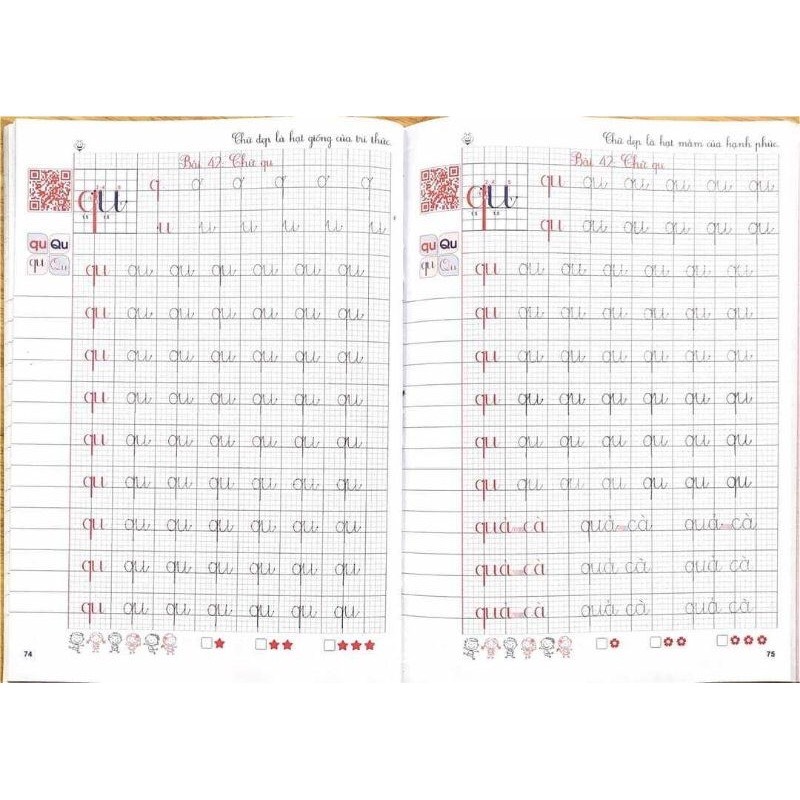 Book - Writing Practice Notebook Complete Set with Red Cover ...