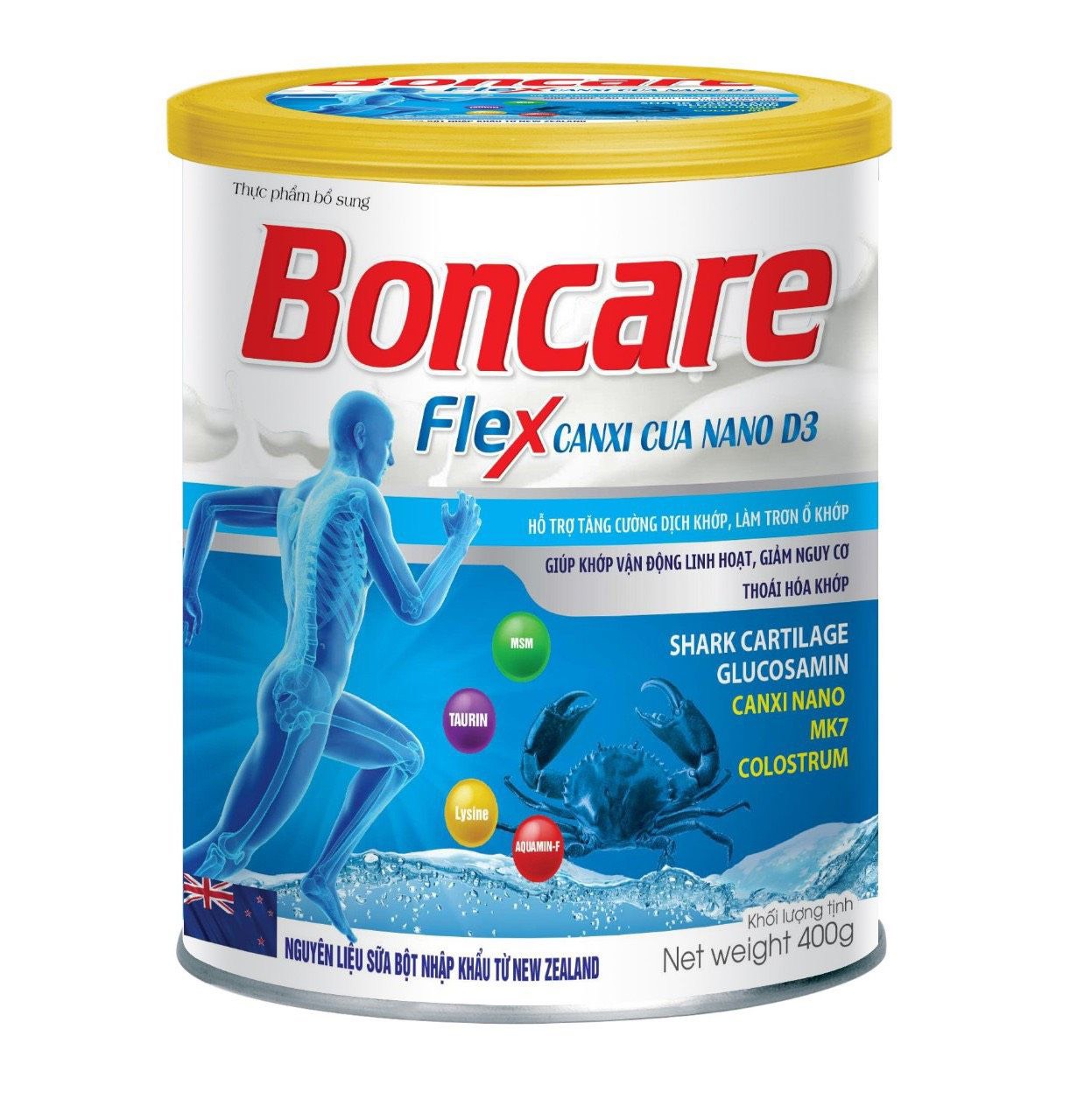 Boncare Calcium Crab Nano D3 Osteoarthritis Milk Helps Strengthen Joint ...