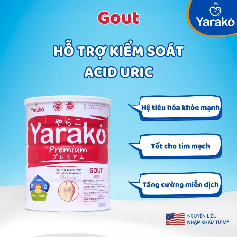 Yarako PREMIUM Gout Adult Milk Specialized Nutritional Solution for ...