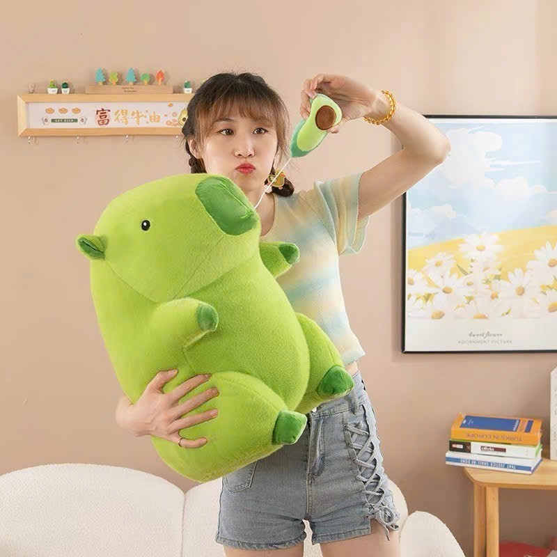 Green Capybara Avocado Capybara Avocado Nose Slow Retraction ANVIHOME ...