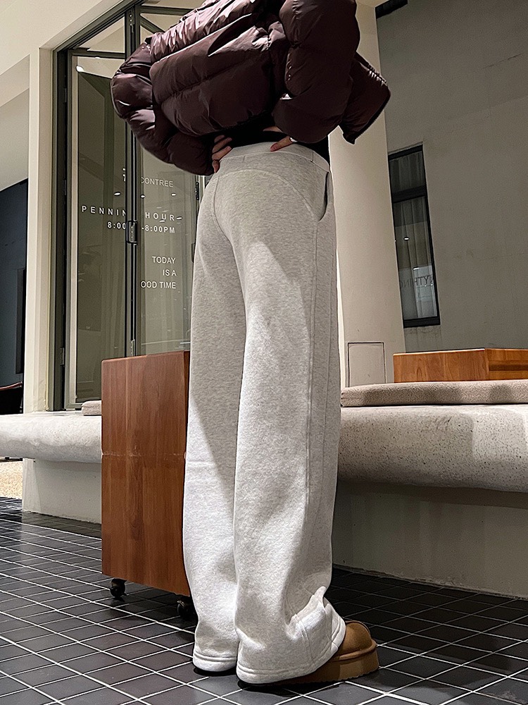 New Wide-Legged Felt Pants 2024. Nice Felt Hot Hit. Easy To Match, Wear ...