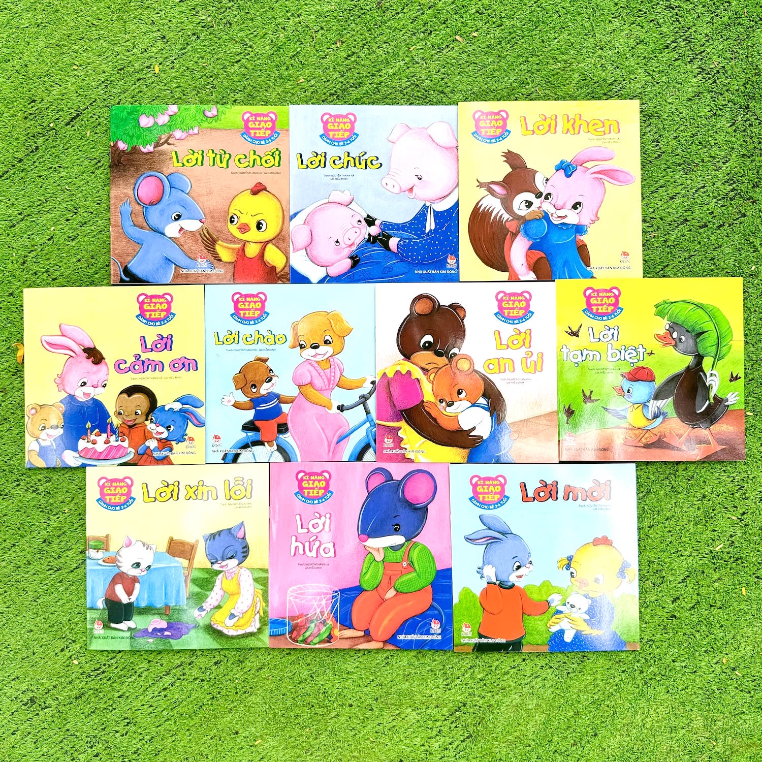 Complete set of 10 Communication Skills Books for Kindergarten Children ...