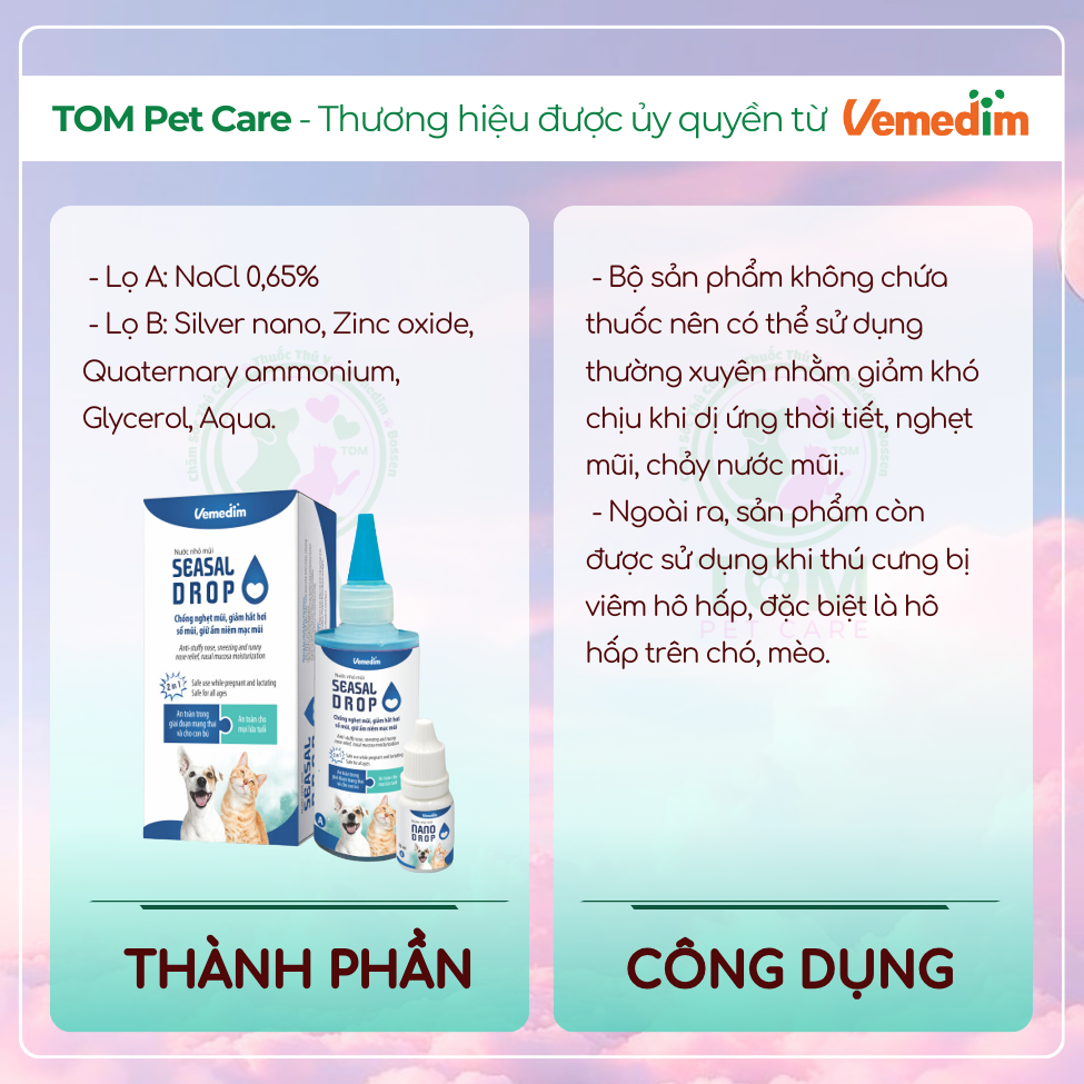 Seasal Drop nasal drops: prevents nasal congestion, reduces sneezing ...