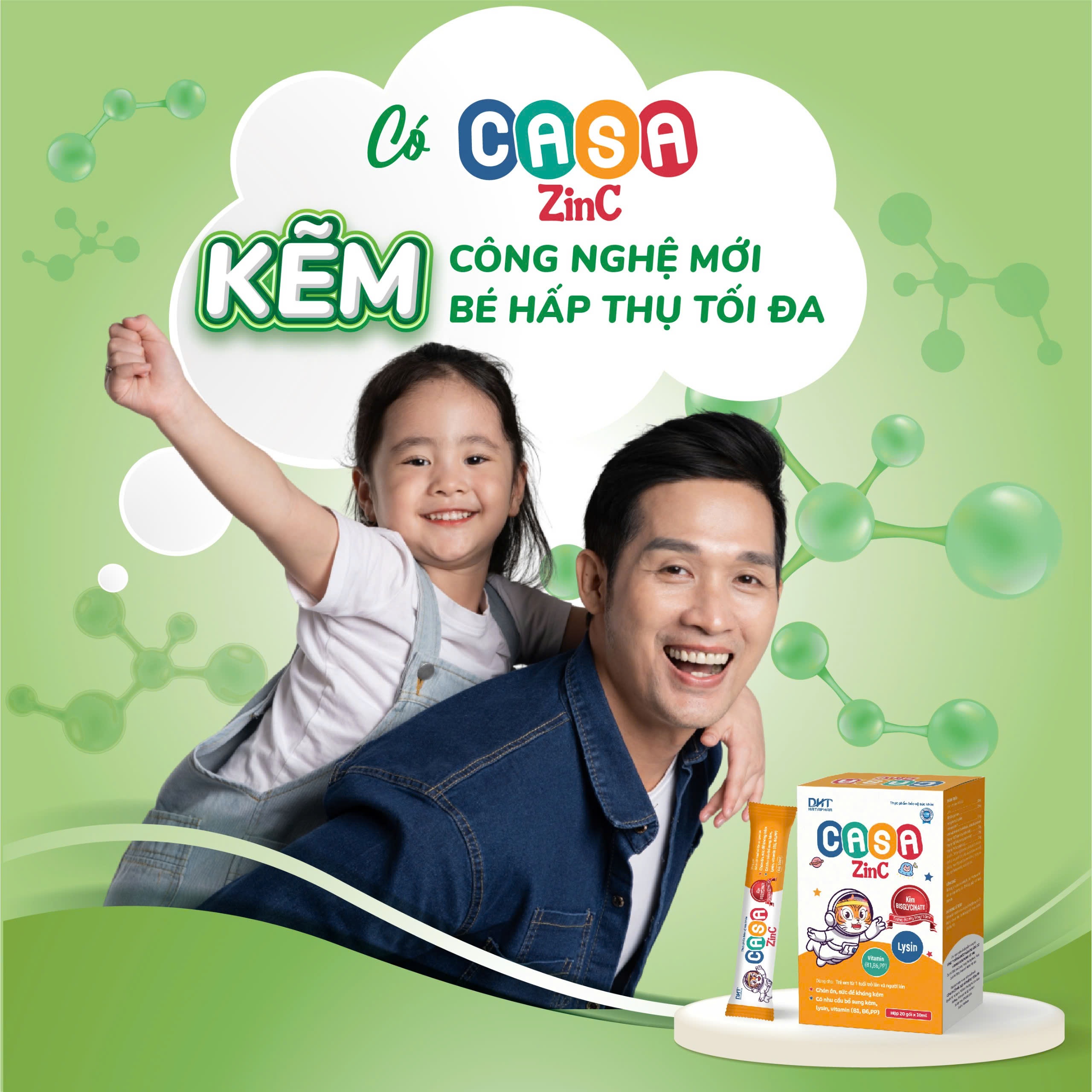 Casa ZinC Hataphar Supports To Enhance Appetite Stimulation Resistance ...