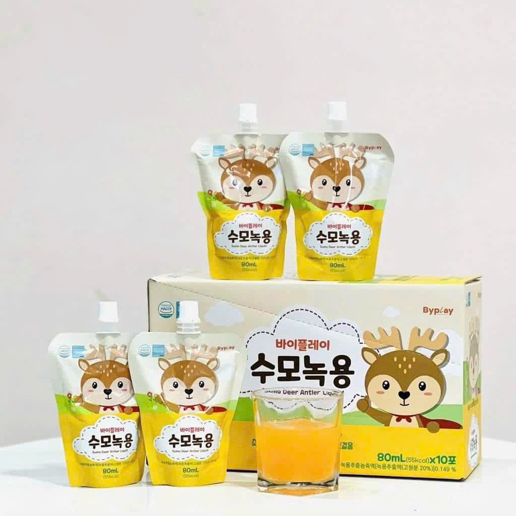 Korean SUMO Young Deer Antlers Daedong Ginseng Strengthens Children's ...