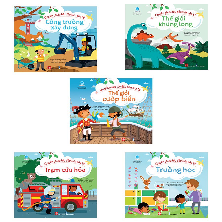 My First Adventure Book - Book Set for Children 3 - 10 Years Old (5 ...