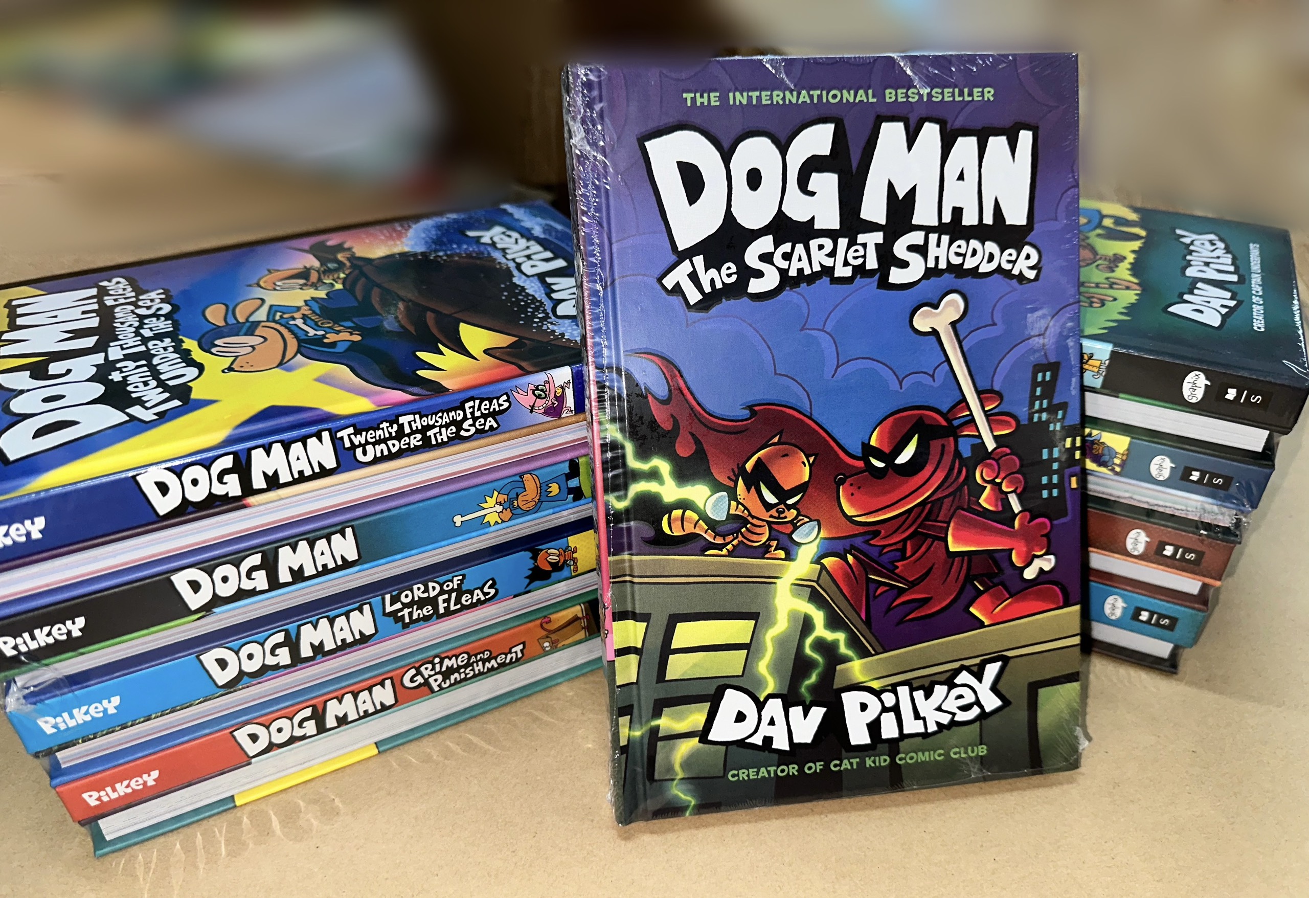 Comics - Dog man (set of 17 English books) | Shopee Malaysia