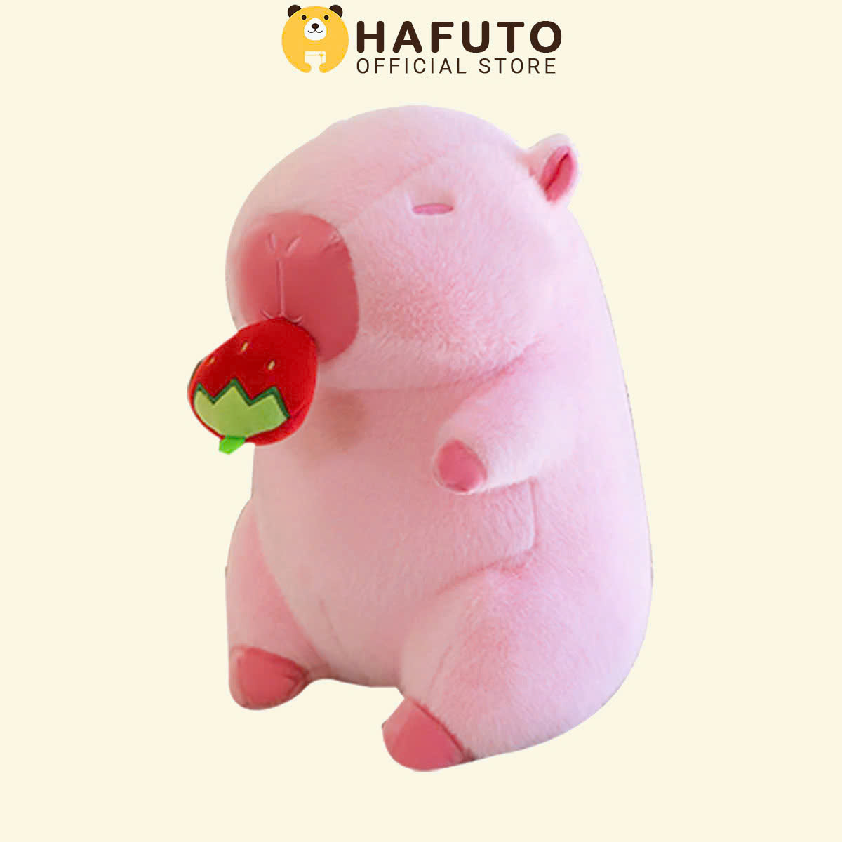 Adorable Capybara Hafuto Mouse Teddy Bear with runny nose, toy gift for ...