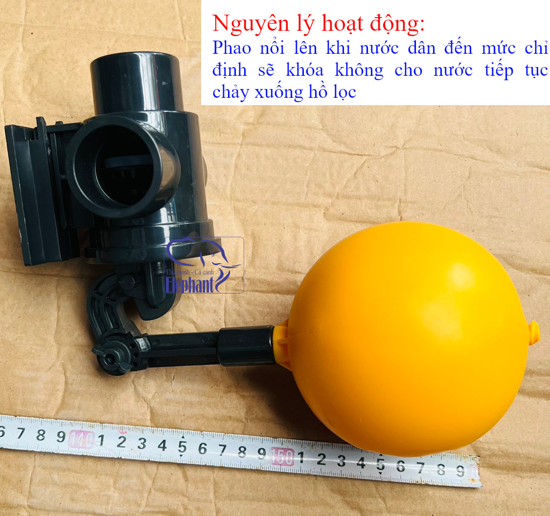 Mechanical float for making a 4-sided view tank to block water and ...