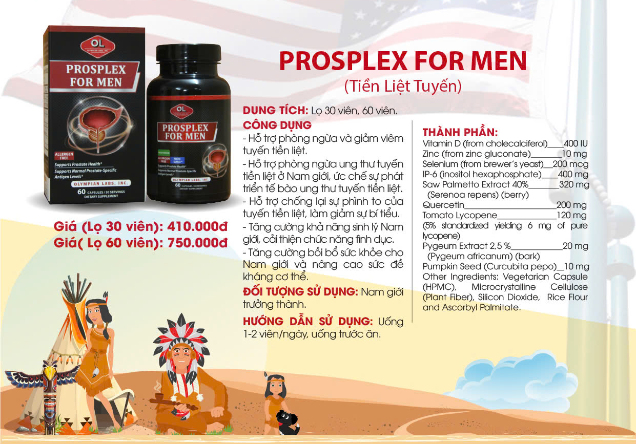 Prosplex For Men Olympian Labs prostate support pills 30 pills increase ...