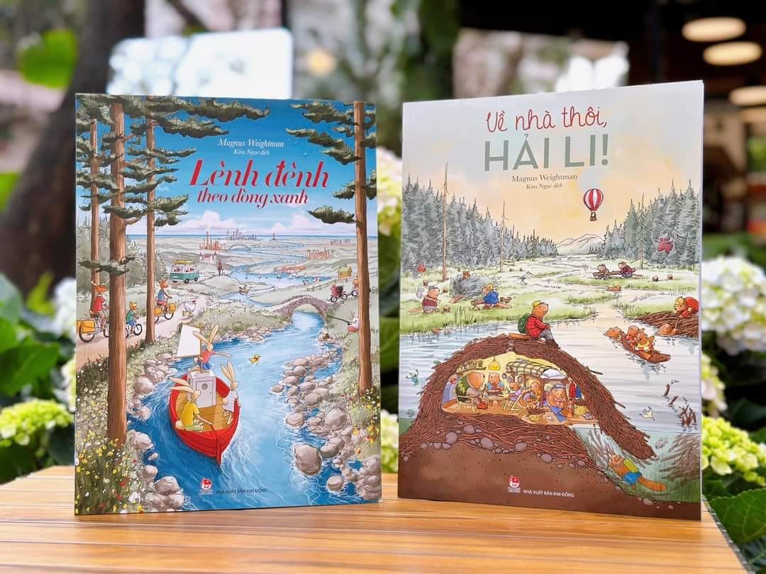 Kim Dong Book - Combo Coming Home, Let's Be Hai Li + Floating in the ...
