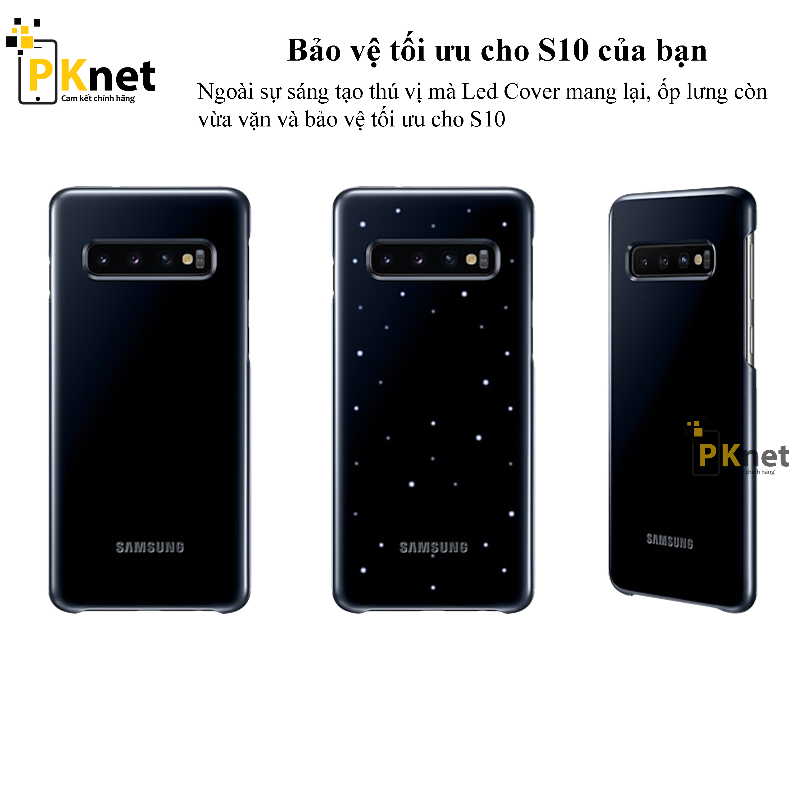 Genuine Samsung S10 led Cover, fullbox, led magical night star sky ...