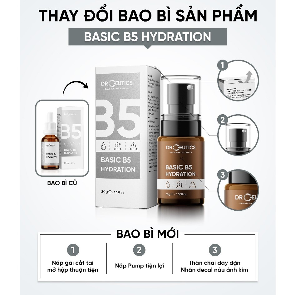 Drceutics DrCeutics B5 Basic Hydration 5% Essence for Oily and Acne ...
